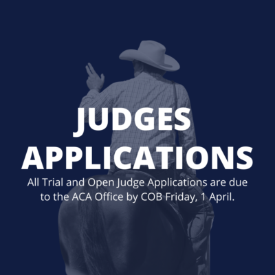 Welcome - Australian Campdraft Association