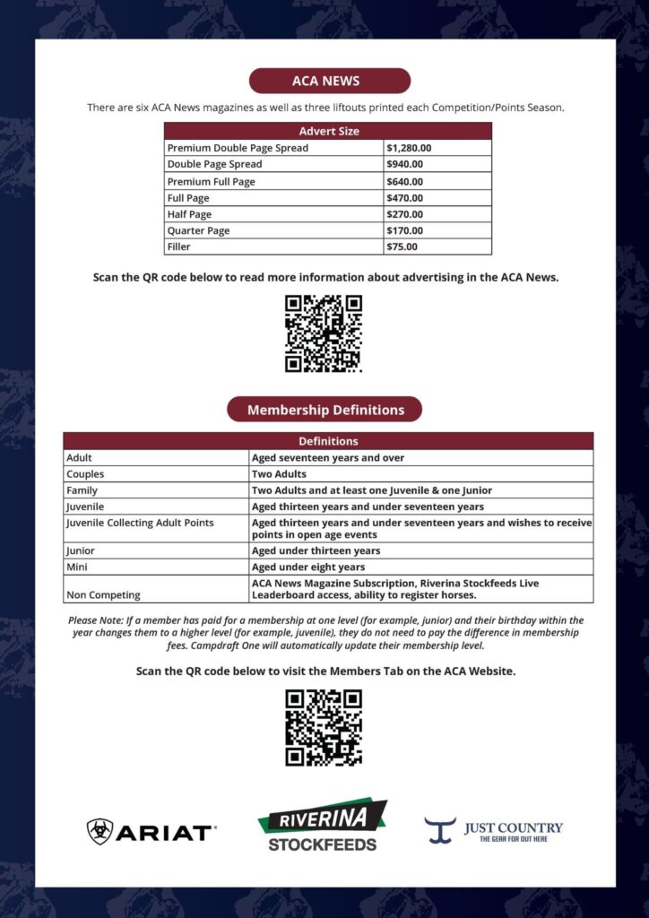 - Australian Campdraft Association