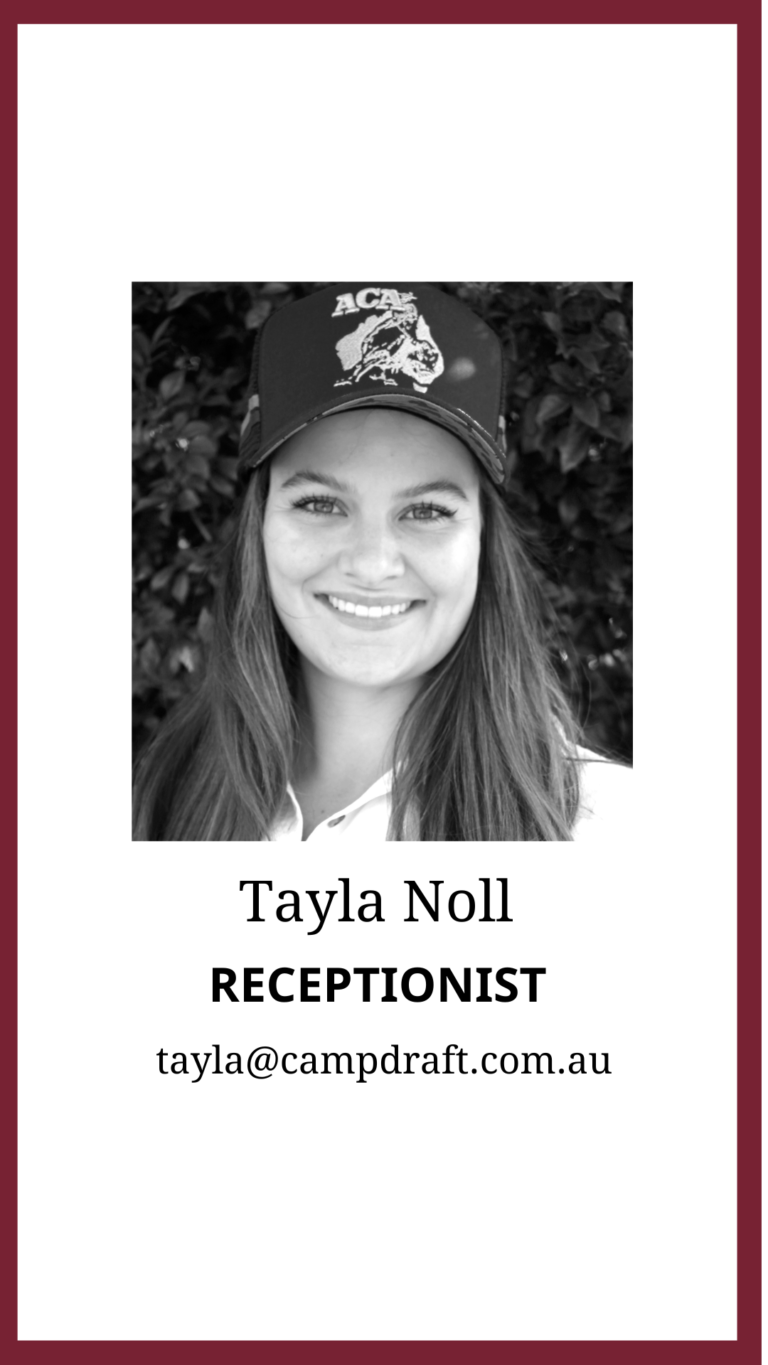 ACA Office Team - Australian Campdraft Association