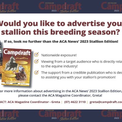 News Archives - Australian Campdraft Association