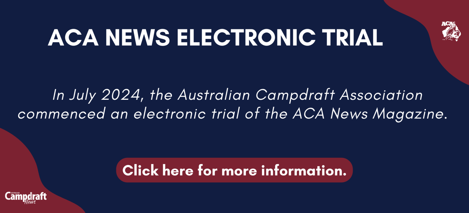Welcome - Australian Campdraft Association