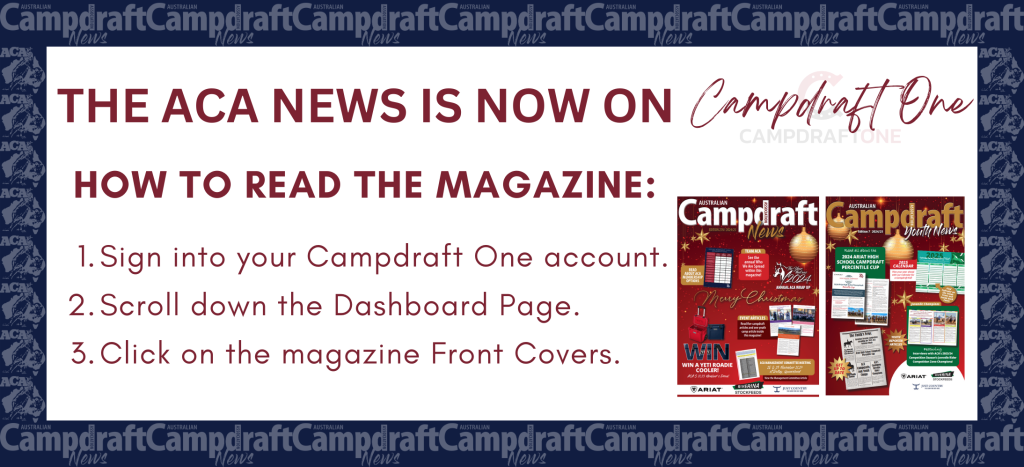 2025 Calendar for a Campdraft Kid - Australian Campdraft Association